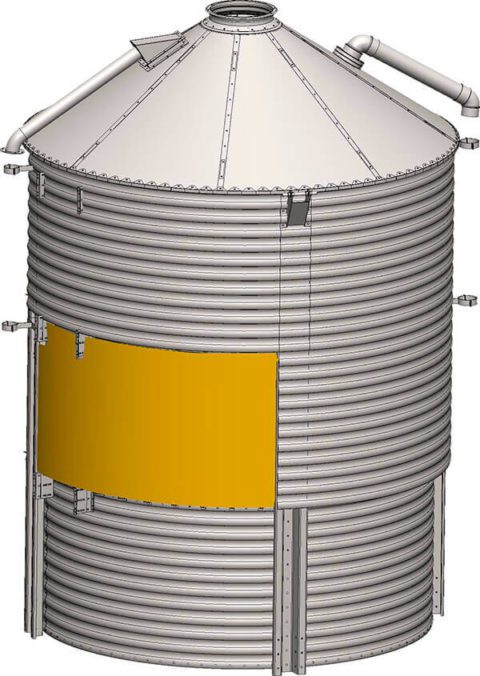 Thermal insulation system for extreme climates - Silos Spain