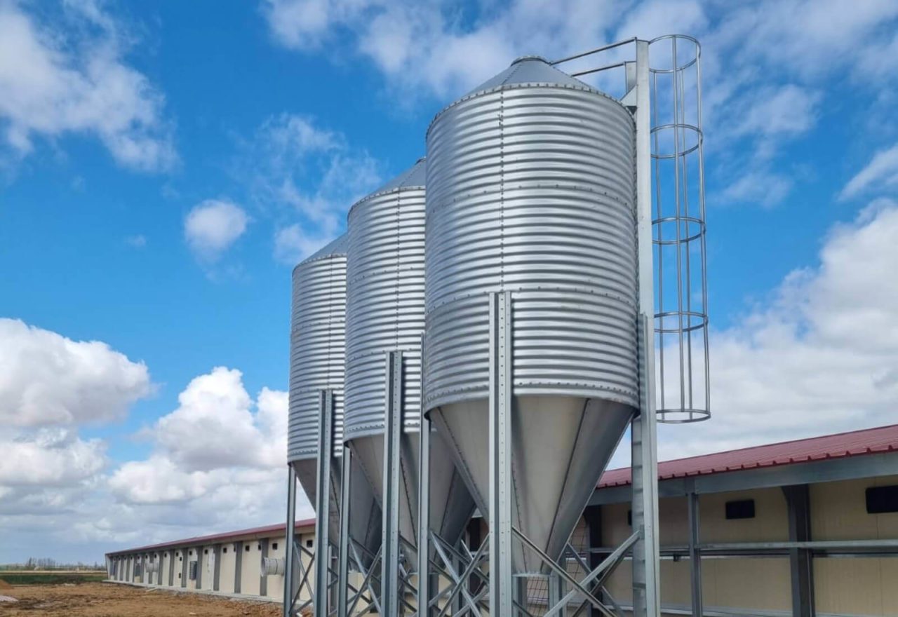 Silos granja para almacenamiento de pienso - Silos Spain